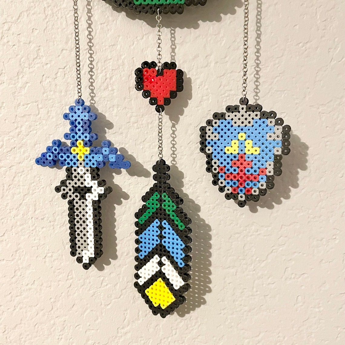 Zelda Link Perler Beads Dream Catcher - Etsy