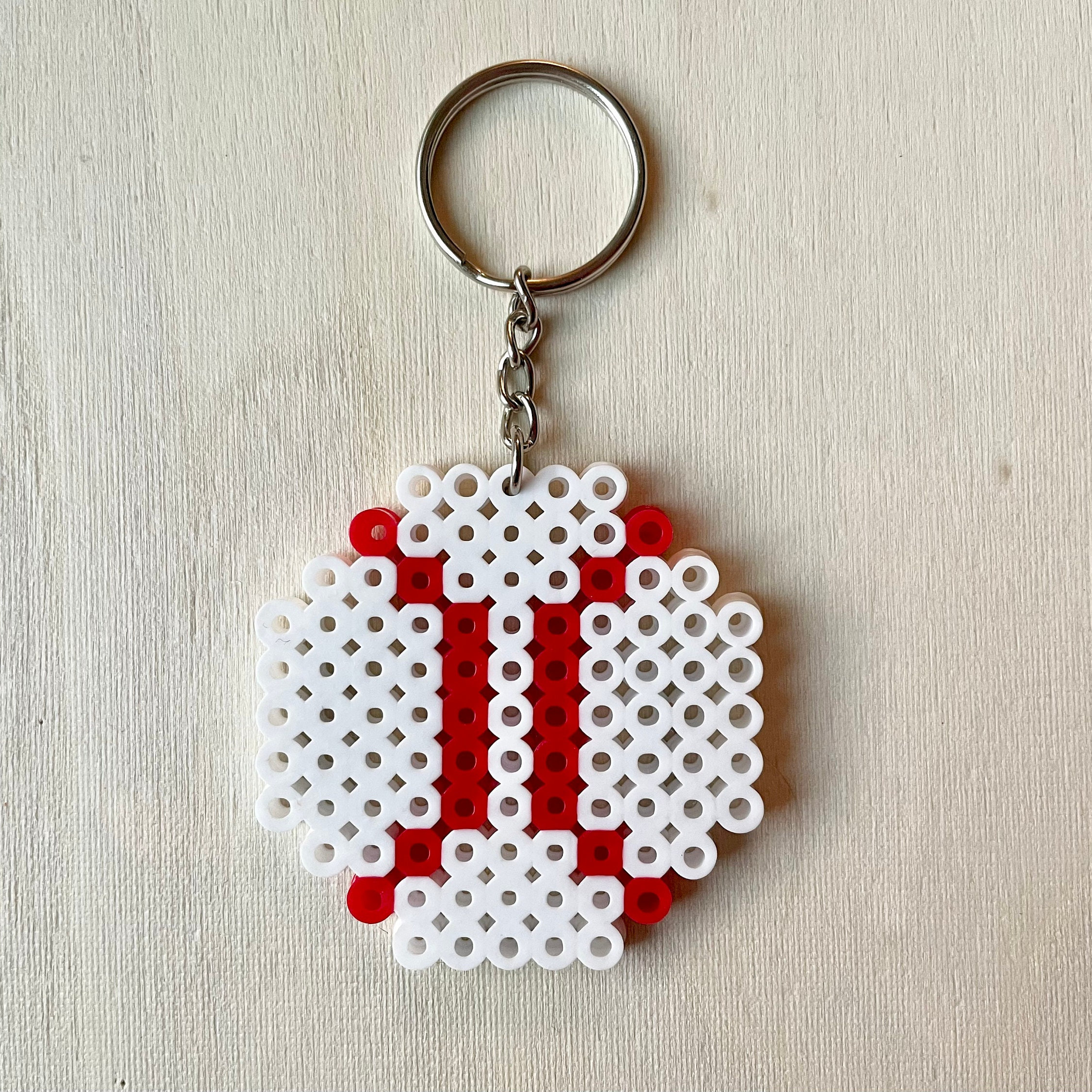 Basketball Soccer Football Baseball Sport Perler Bead Keychain - Etsy