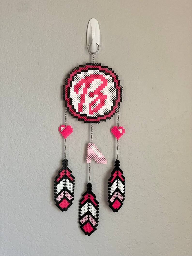 Barbie Perler Beads Dream Catcher - Etsy