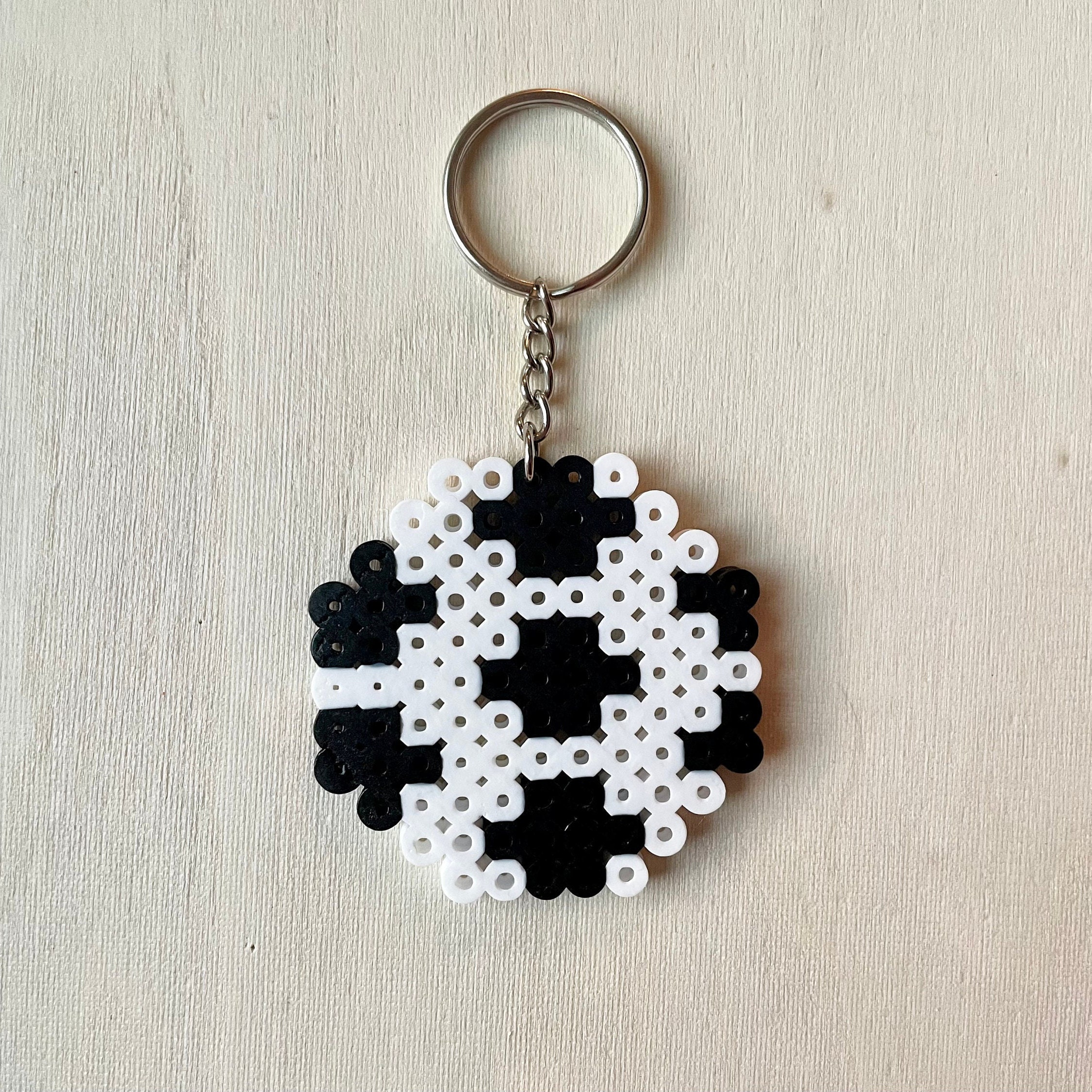 Basketball Soccer Football Baseball Sport Perler Bead Keychain - Etsy