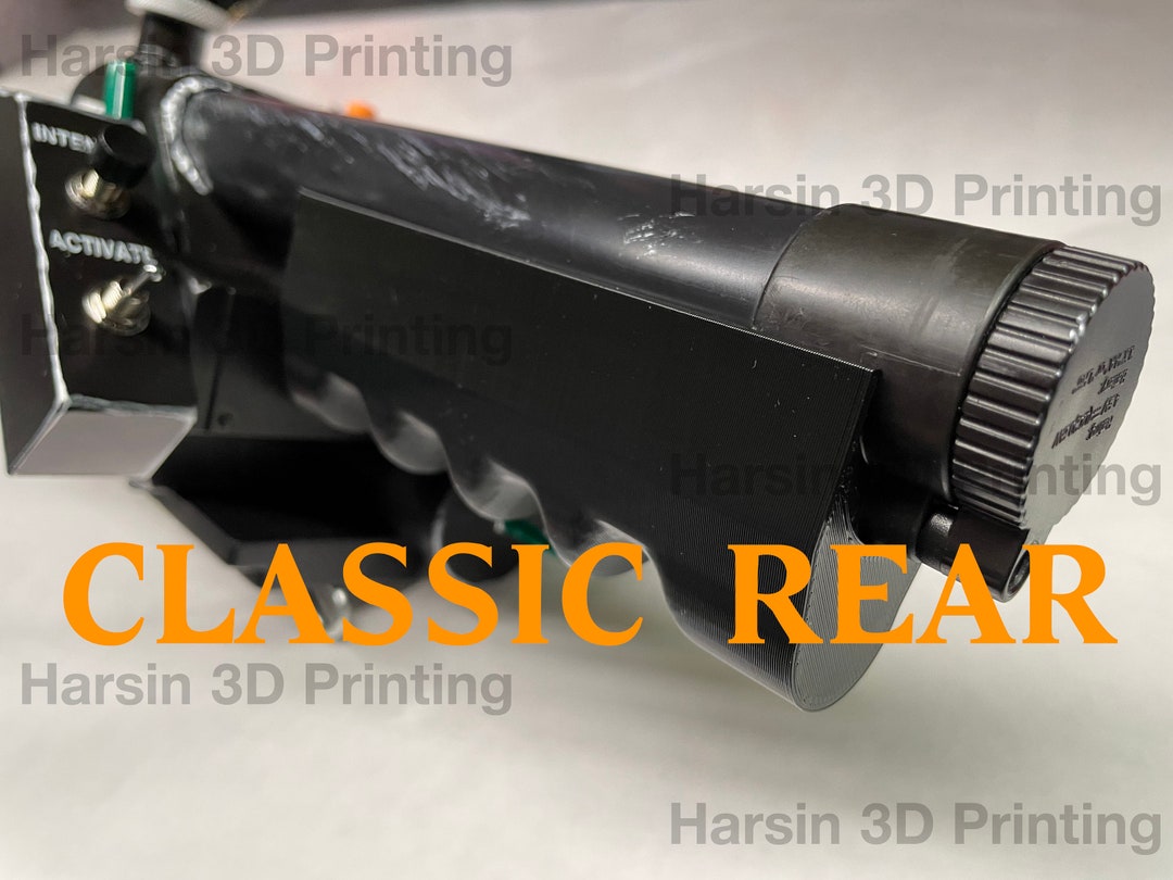 REAR CLASSIC Snap-on Grip Mod for Hasbro Ghostbusters Neutrona Wands ...