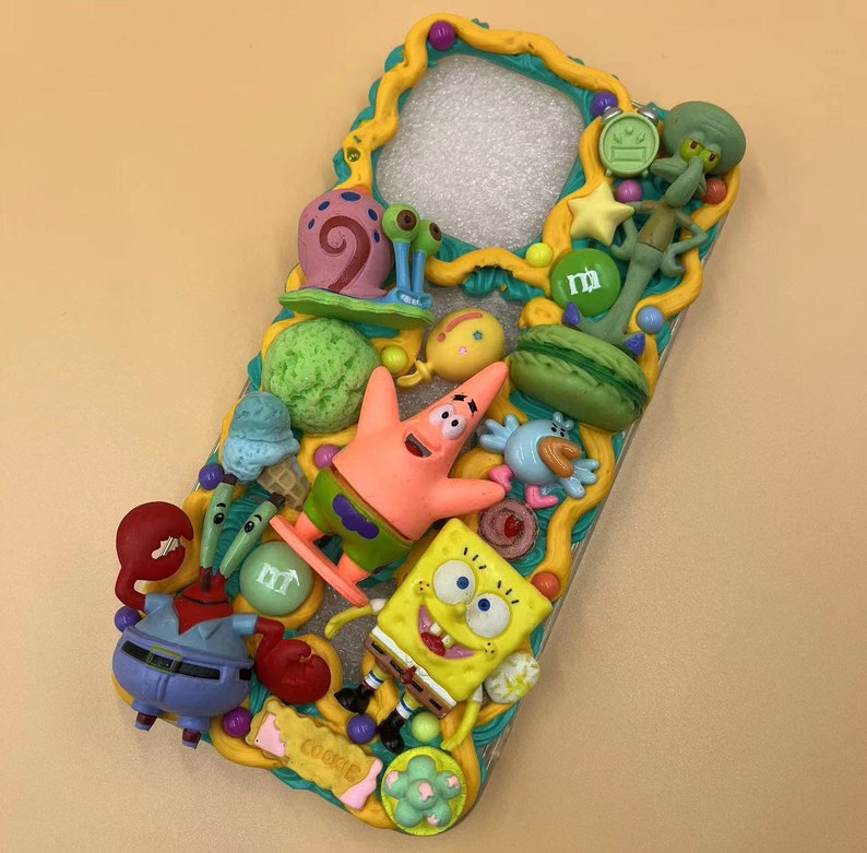 Cartoon Anime Characters Handmade Funny Phone Case for iPhone - Etsy