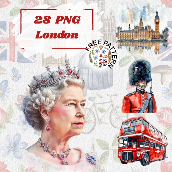 London Clipart - Etsy