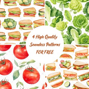 Watercolor Sandwich Clipart Fast Food Clipart Grilled Cheese PNG ...