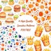 Watercolor Cute Food Kawaii Food Kawaii Clipart Watercolor Food PNG ...