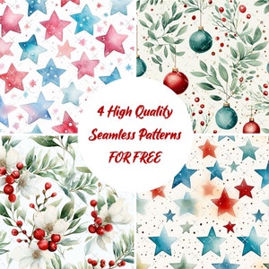 Christmas Sparkling Star, Watercolor Stars Clipart, Transparent Images ...
