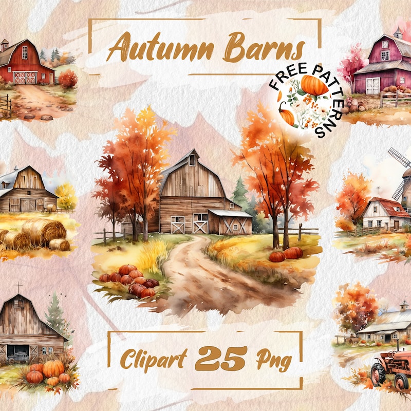Autumn Barn - Etsy