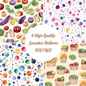 Watercolor Grocery Store Clipart Buying Food Clipart Groceries PNG ...