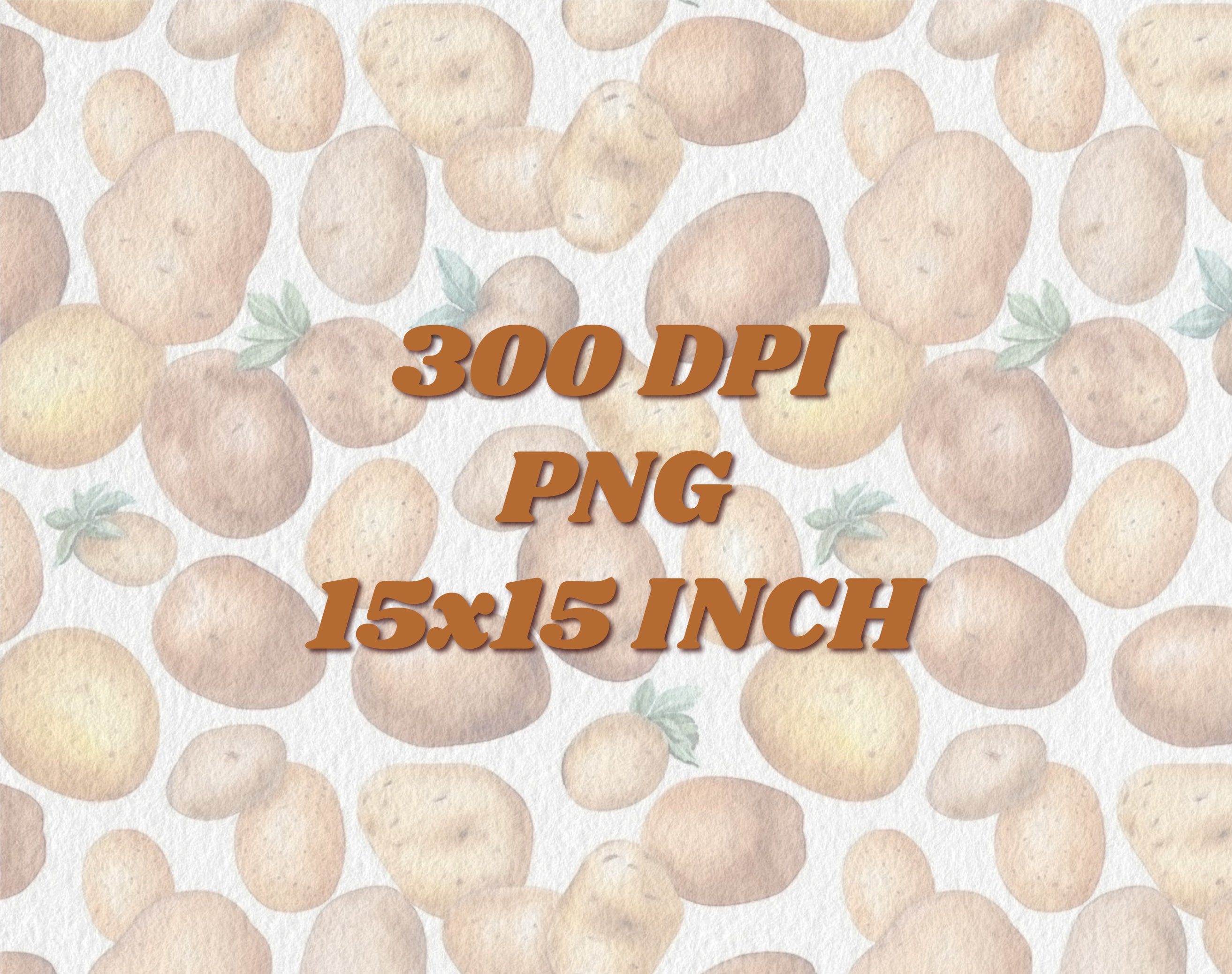 Watercolor Potatoes Clipart Food Clipart French Fries PNG - Etsy
