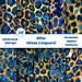 Blue Glam Leopard Seamless Pattern - Vibrant Leopard Designs, Blue Glam ...