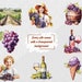 Grapes PNG Clipart Watercolor Grapes Watercolor Wine PNG Grapes Clipart ...
