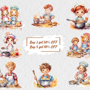 Little Chef Clipart Cooking Clipart Nursery Clipart PNG Chef Clipart ...