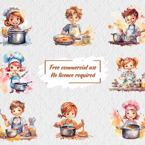 Little Chef Clipart Cooking Clipart Nursery Clipart PNG Chef Clipart ...