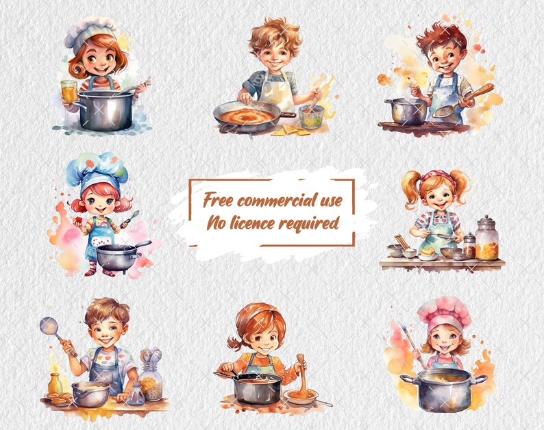 Little Chef Clipart Cooking Clipart Nursery Clipart PNG Chef Clipart ...
