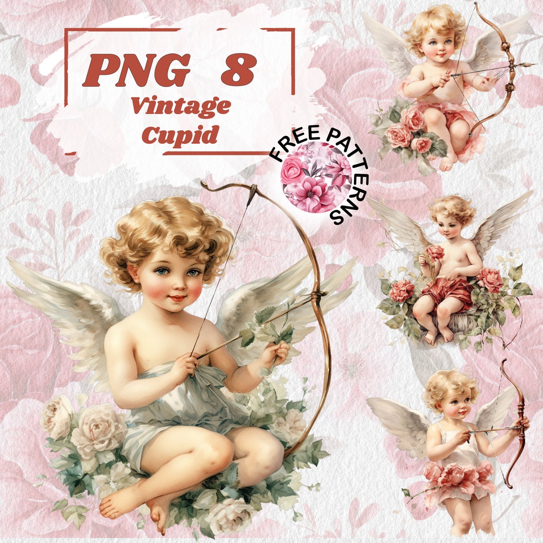 Cute Cupid Clipart, Valentine Cupid PNG, Valentine Day Clipart, Cupid ...