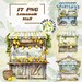 Watercolor Lemonade Stand Clipart, PNG Files, Summer Clipart, Cute ...