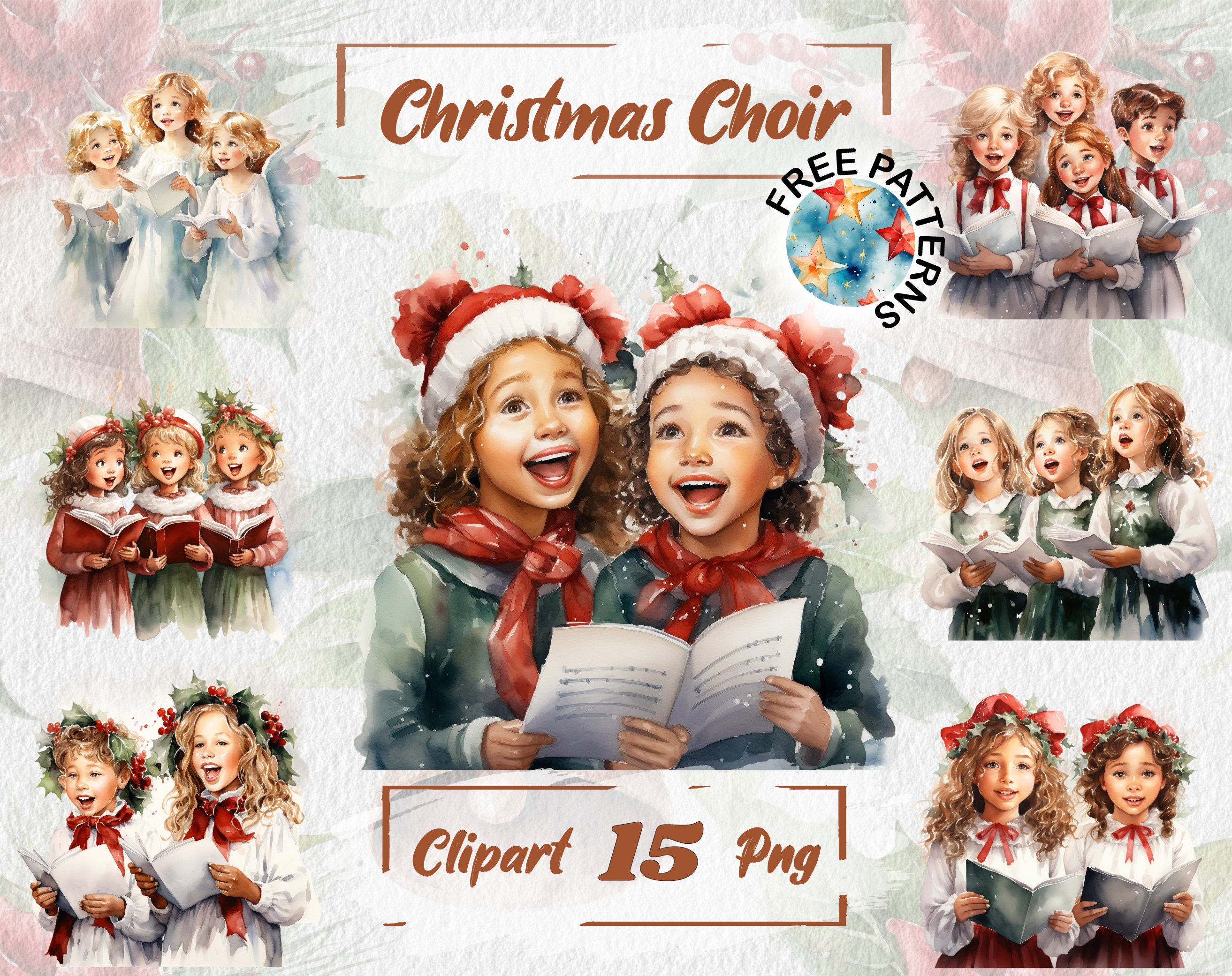 Christmas Chorus Clipart