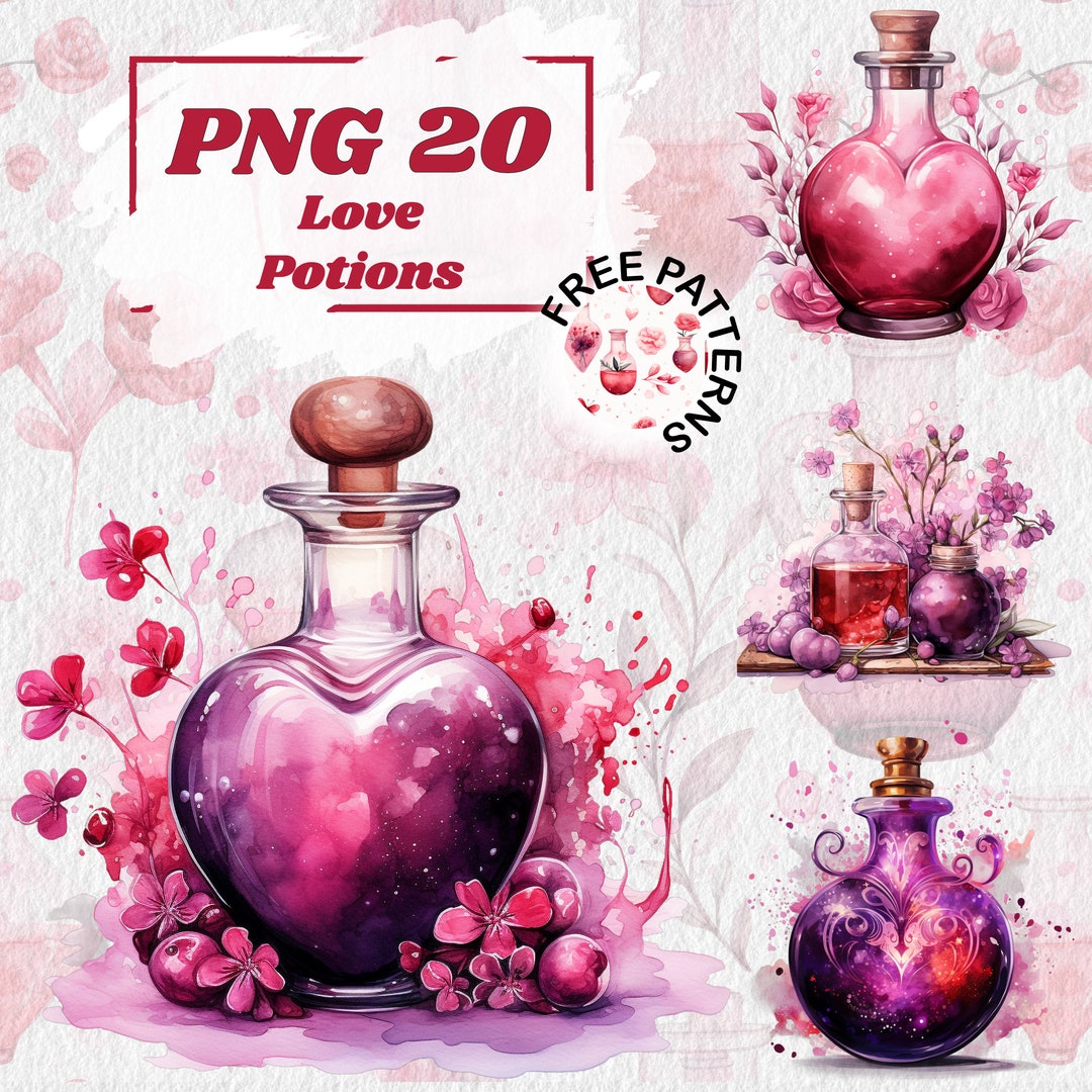 Love Potions Clipart, Love Illustrations, Valentines Day Images ...