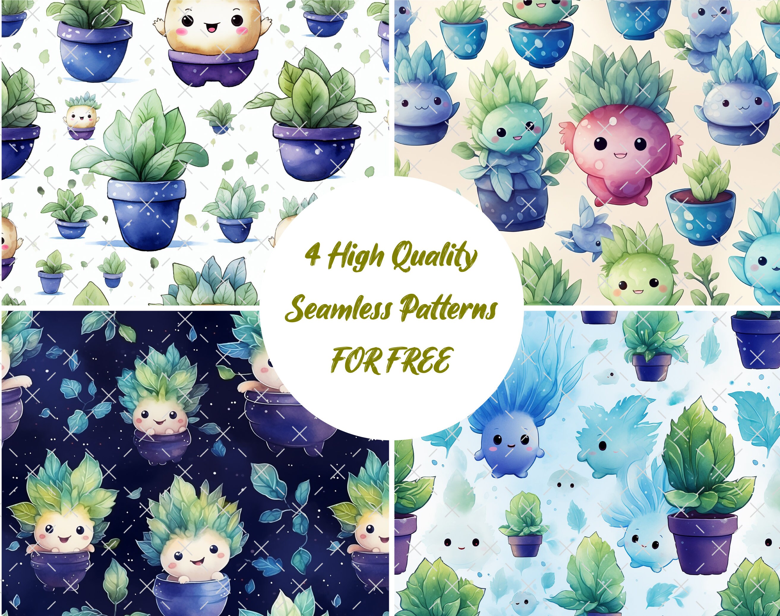 Mandrake Clipart, Watercolor Mandrake PNG, Kawaii Mandrake Images ...