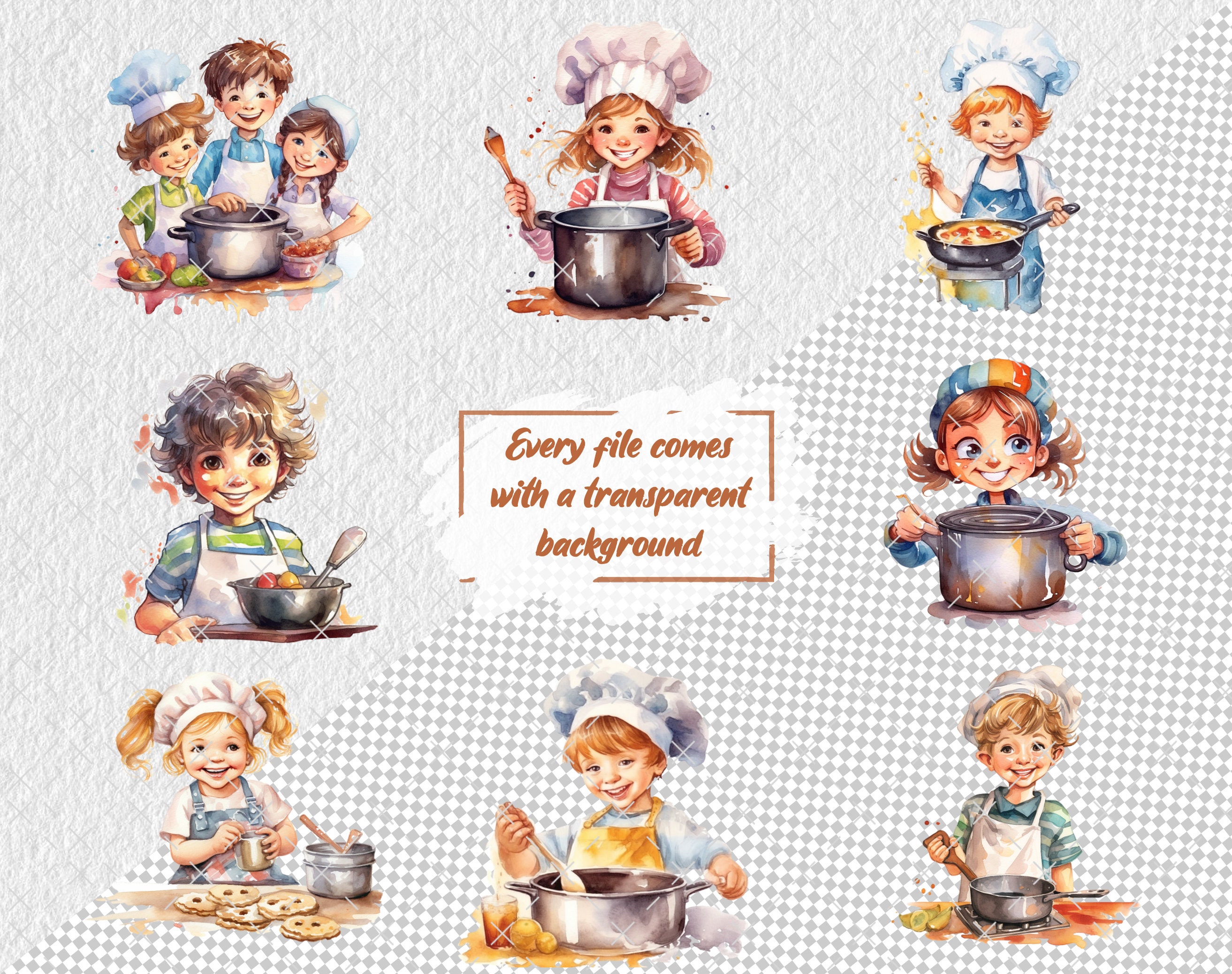 Little Chef Clipart Cooking Clipart Nursery Clipart PNG Chef Clipart ...