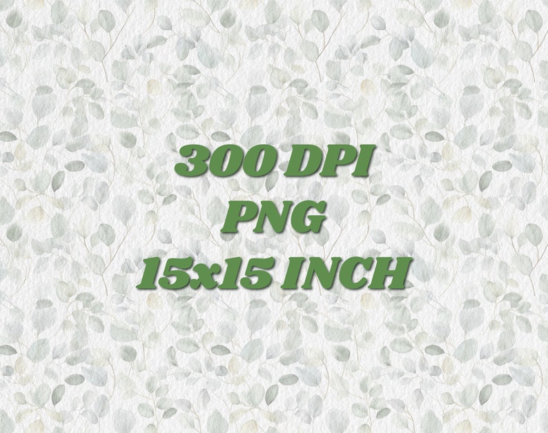 Watercolor Leaves and Branches Leaf Clipart PNG Eucalyptus - Etsy