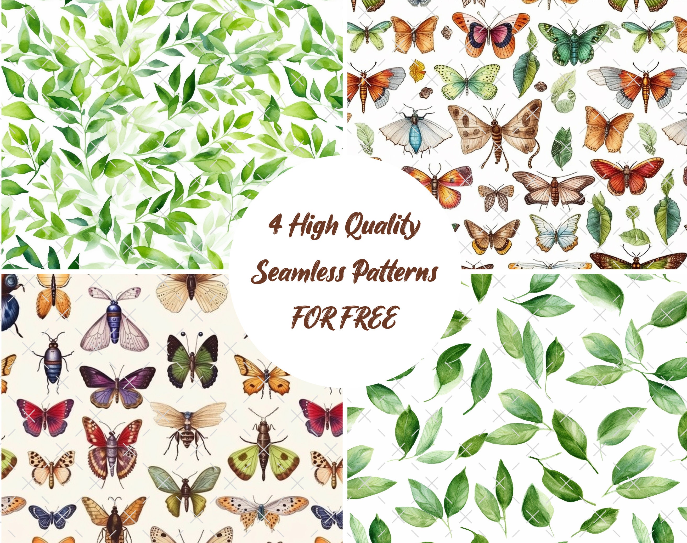 Watercolor Insects Clipart Bug Clip Art Wasp Clip Art - Etsy