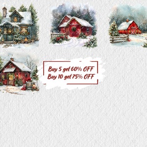 Christmas Barn Clipart PNG, Festive Barn Graphic, Holiday Barn Art ...