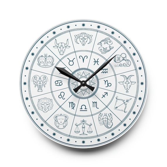 Zodiac astrology clock 60 photos - Astrologytoyou.com