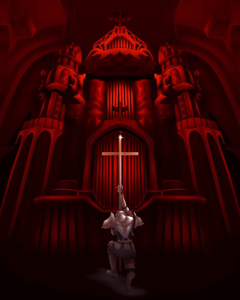Gabriel ULTRAKILL Boss Battle Poster Print - Etsy