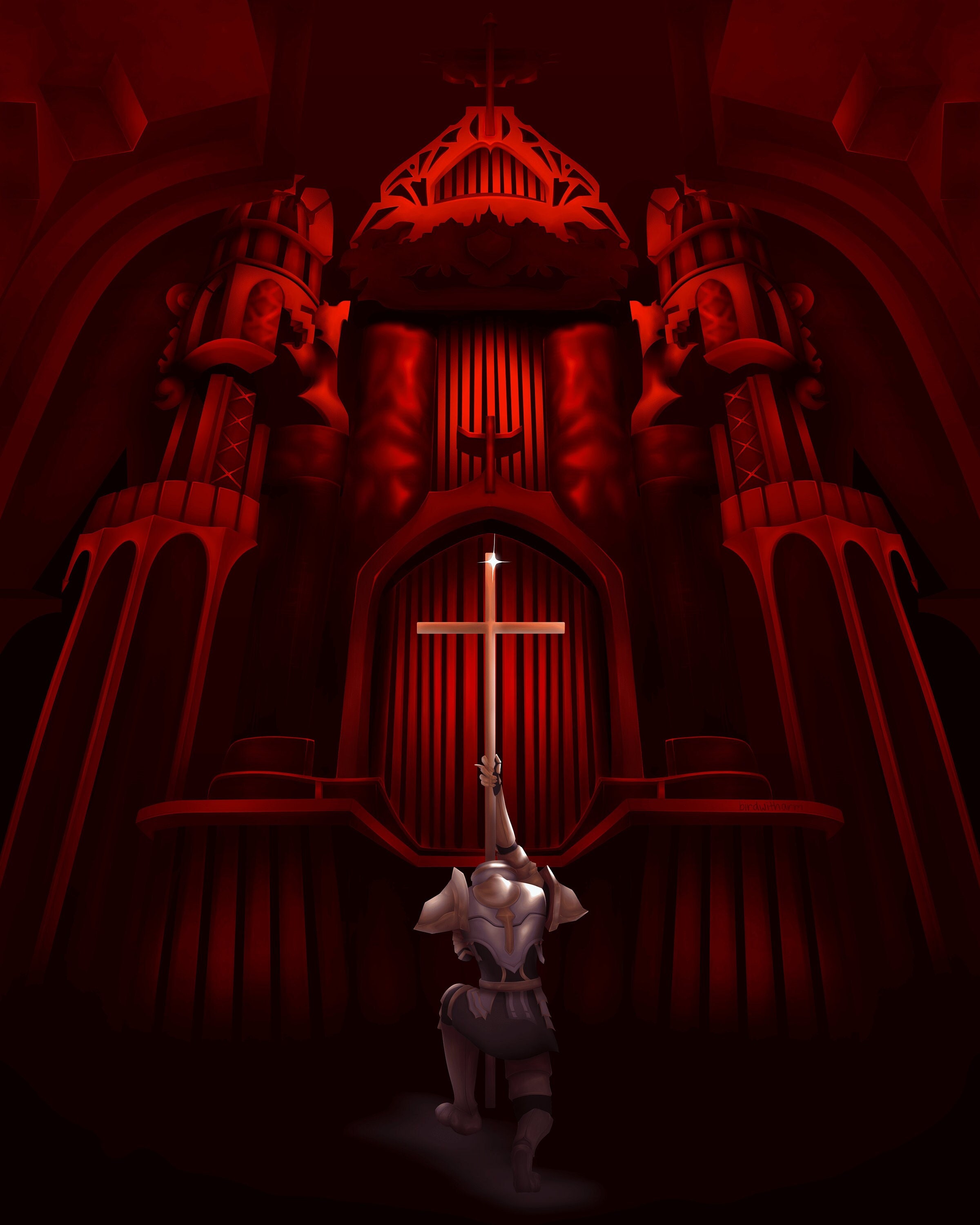 Gabriel ULTRAKILL Boss Battle Poster Print - Etsy