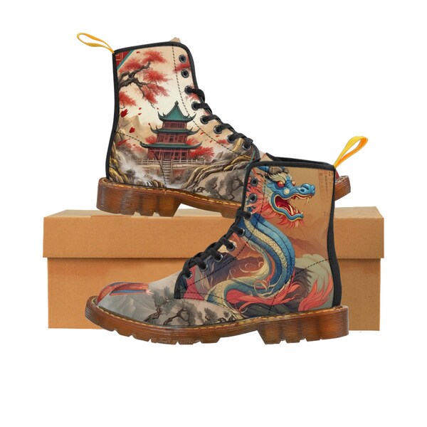 Chinese Art Boots - Etsy