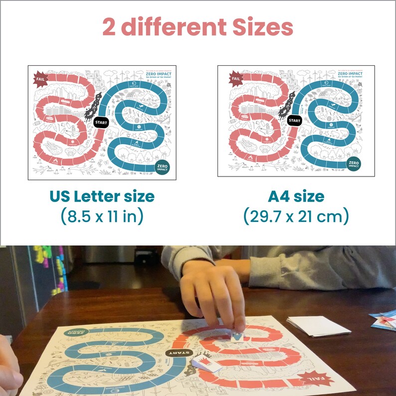 Printable Eco Friendly Board Game for Earth Day Fun Earth Day Family ...