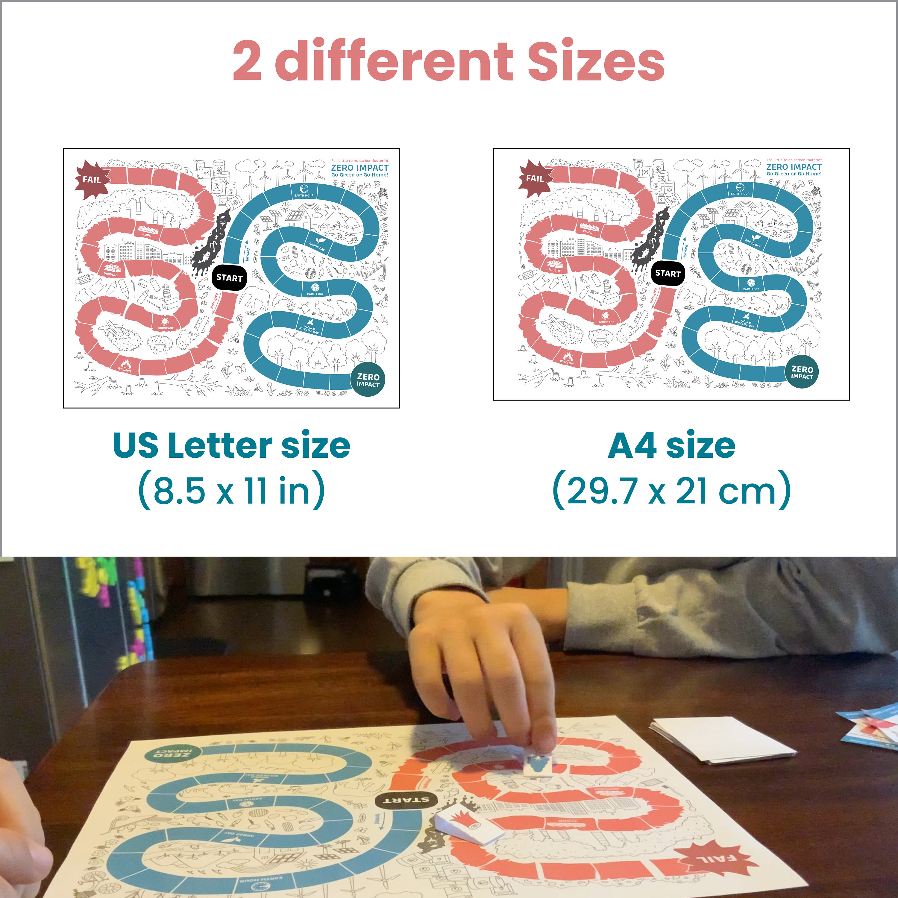 Printable Eco Friendly Board Game for Earth Day Fun Earth Day Family ...