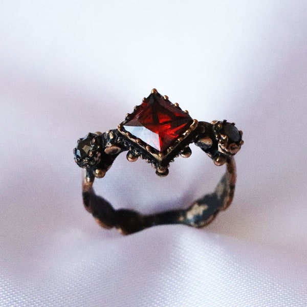Gothic Engagement Rings - Etsy