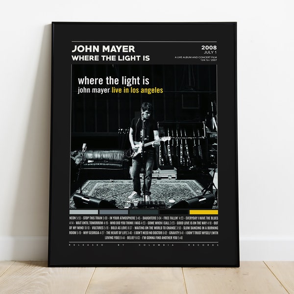 John Mayer - Etsy