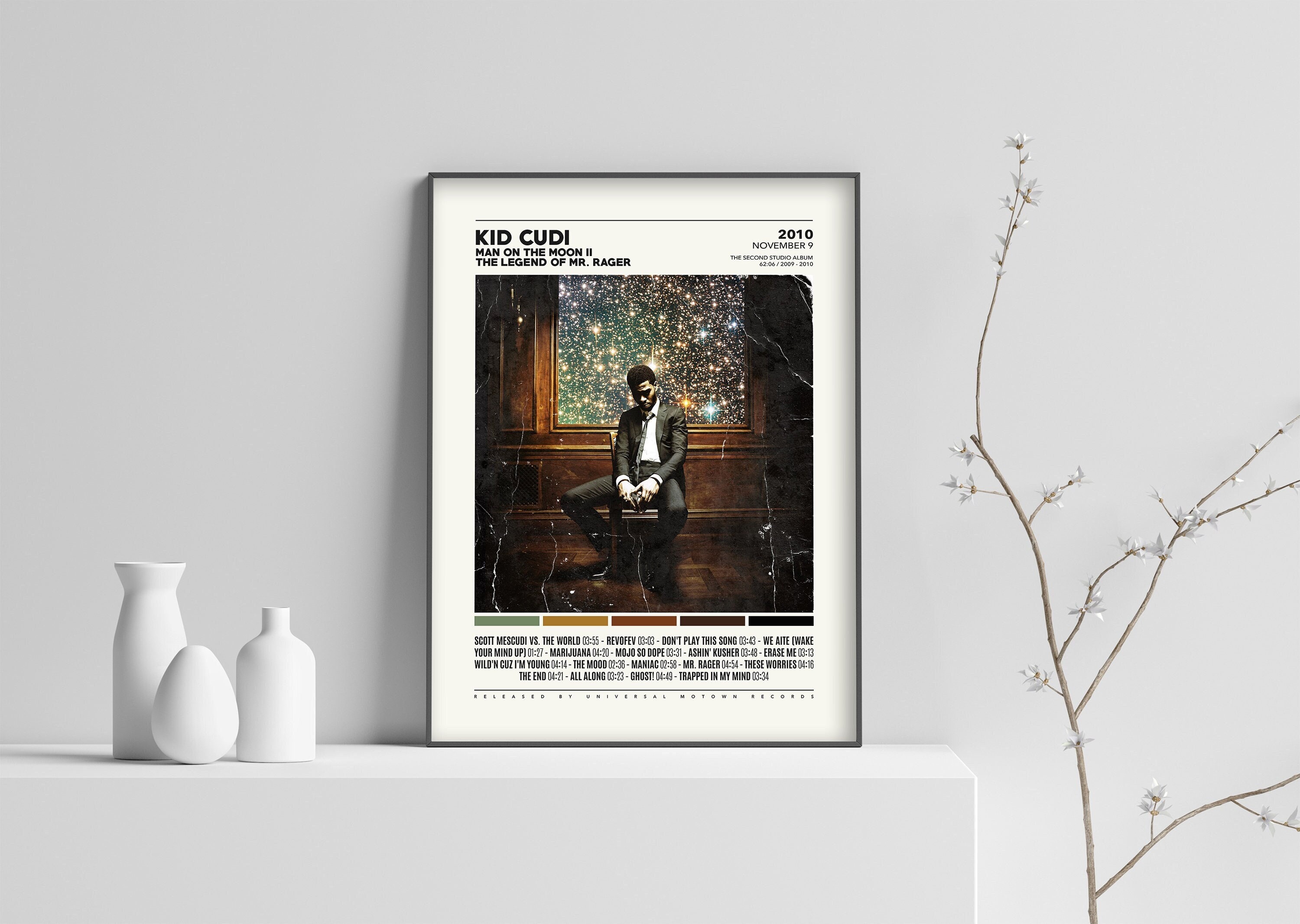 Kid Cudi Poster, Man On The Moon 2 The Legend Of Mr. Rager Poster sold ...