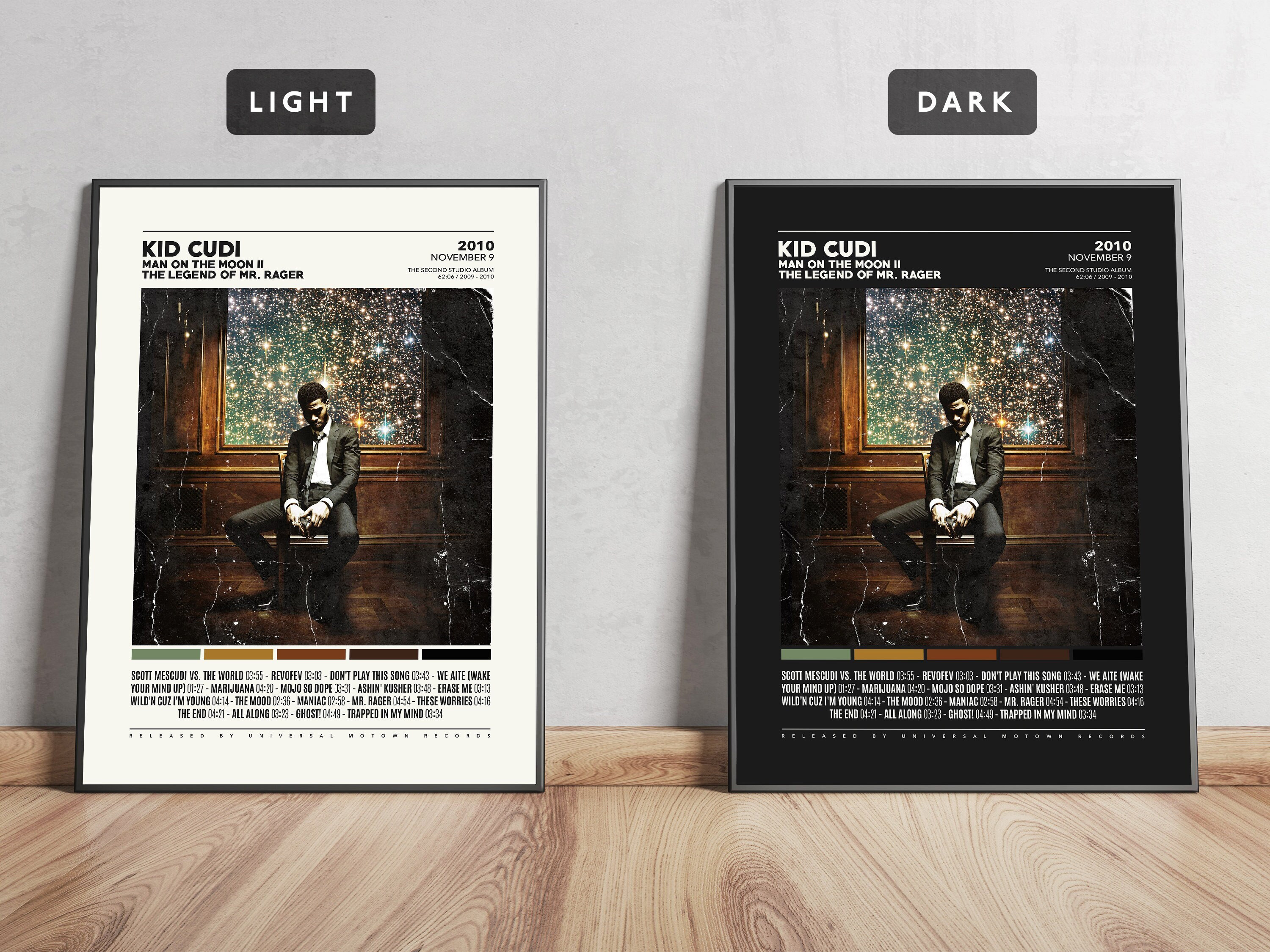 Kid Cudi Poster, Man On The Moon 2 The Legend Of Mr. Rager Poster sold ...