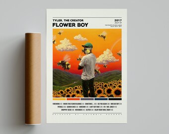 Flower Boy Album Cover Poster Print - Etsy