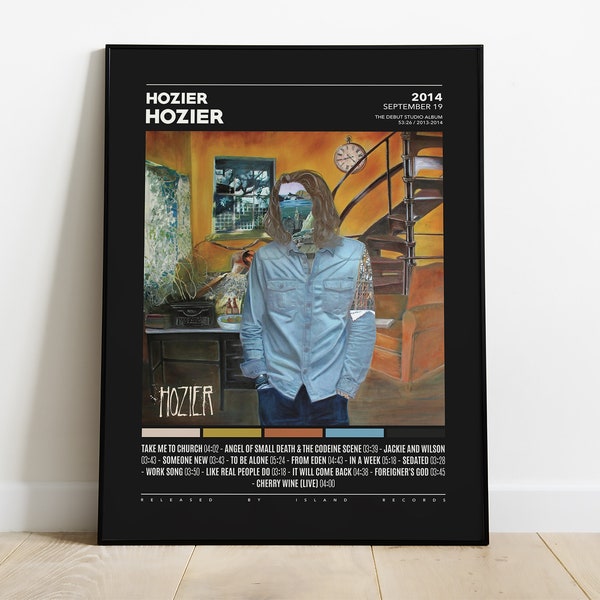 Hozier Album Cover Poster - Etsy Ireland