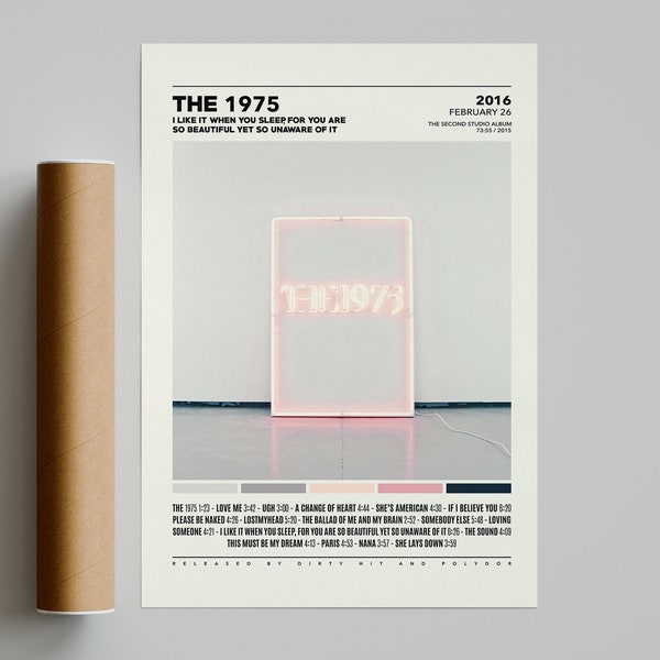 The 1975 Poster - Etsy