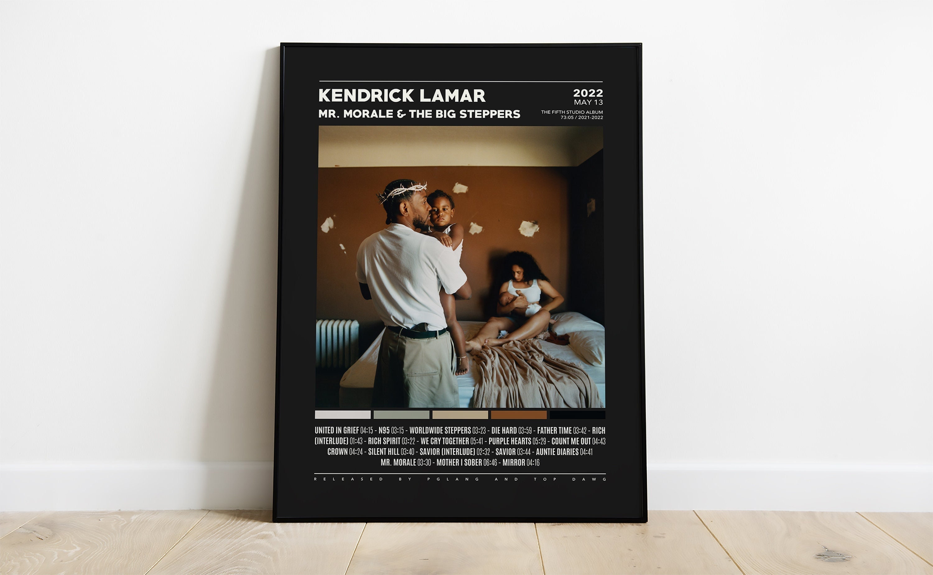Kendrick Lamar Posters / Mr. Morale & the Big Steppers Poster/ Album ...