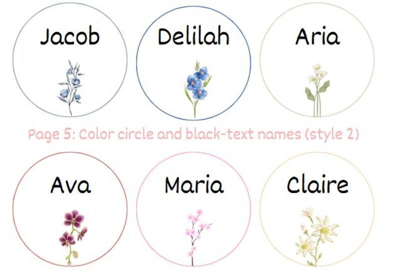 Customizable Name Tag, Printable Name Tag, Name Tags for Students, Name ...