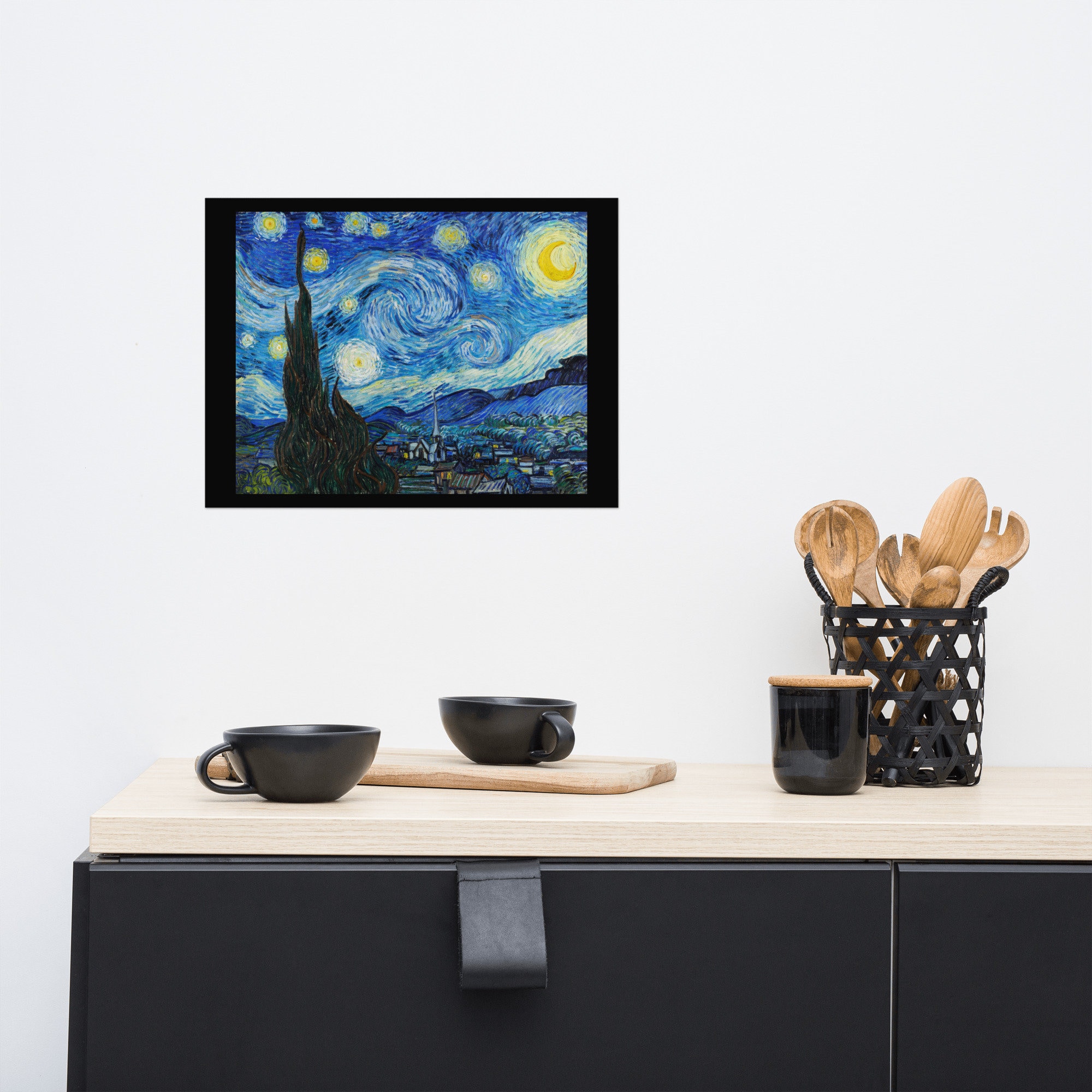 Vincent Van Gogh's the Starry Night 1889 - Etsy