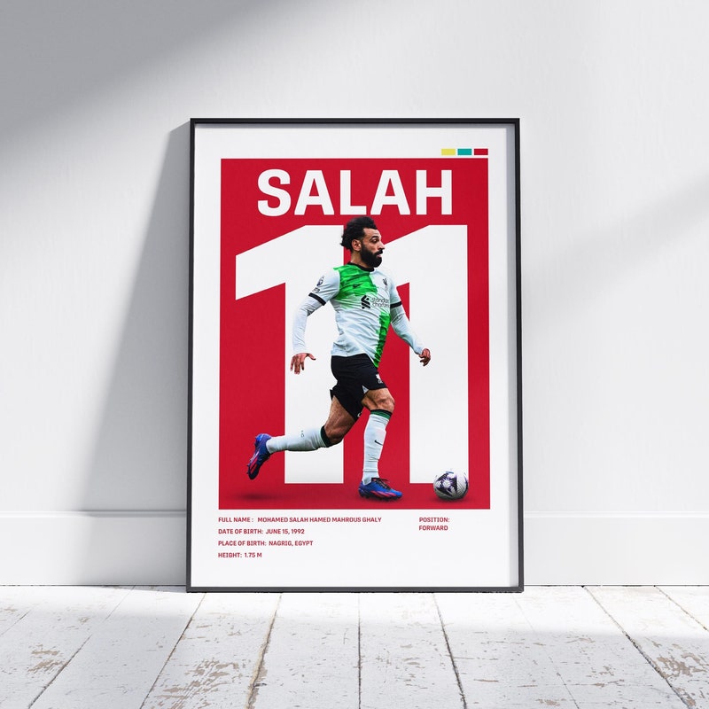Mo Salah - Etsy