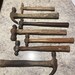 Lot of Seven Vintage Hammers Rustic Aged for Collectors - Etsy