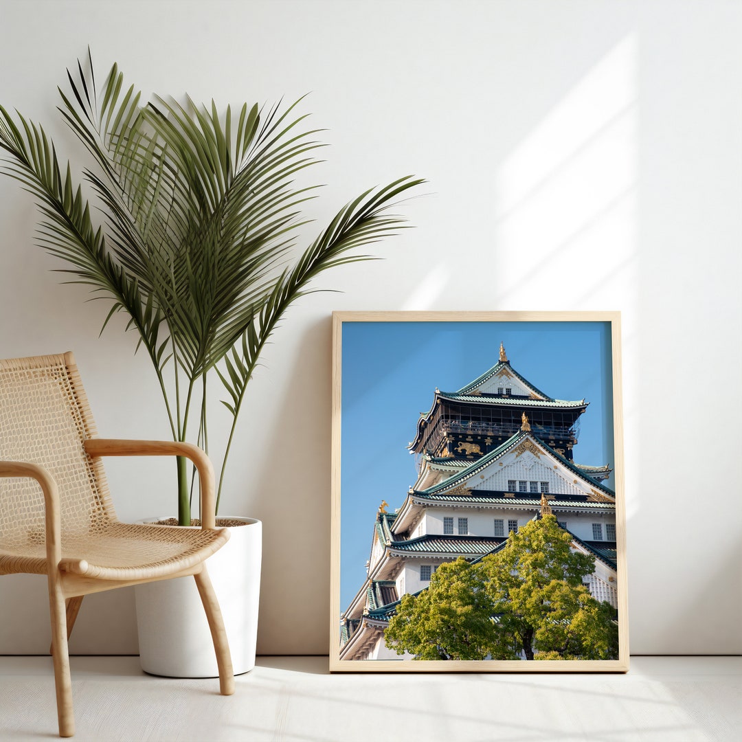 Fine Art Photography Print of Osaka Castle, Japan| Made to Order Wall ...
