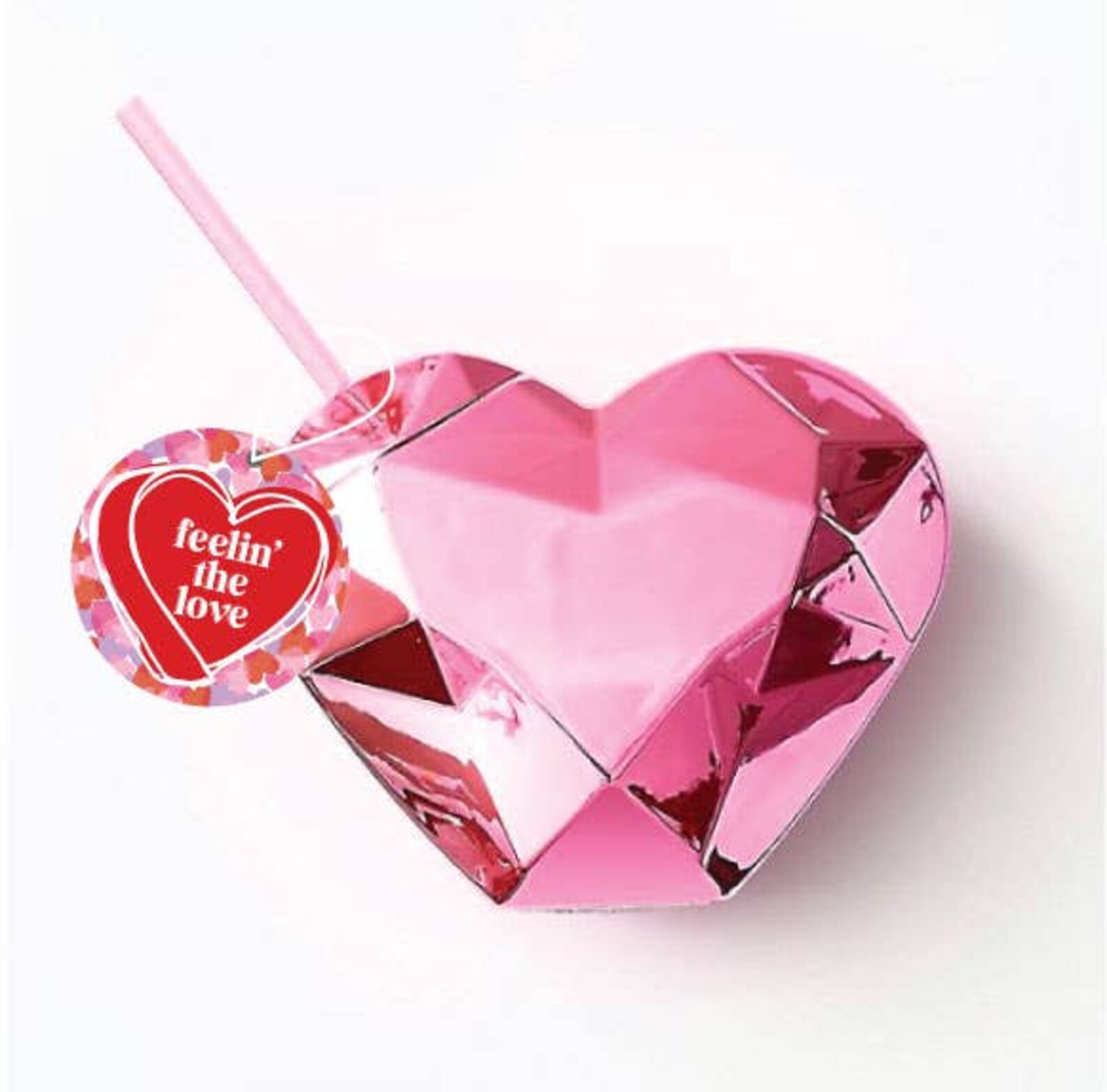 Pink Disco Heart Tumbler, Valentines Cup, Pink Disco Heart Cup, Pink ...
