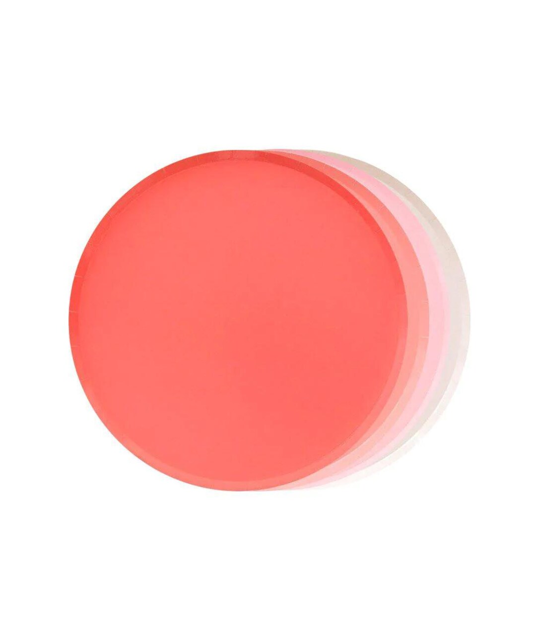 Shades of Pink Appetizer Plates, Valentines Day Plates, Pink Plates ...