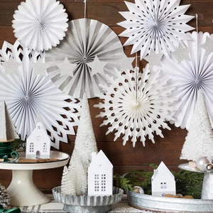Silver Glitter Stars Banner, Winter Wonderland Banner, Space Party ...