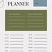 Printable Personalized Daily Planner- PDF Digital Download - Etsy